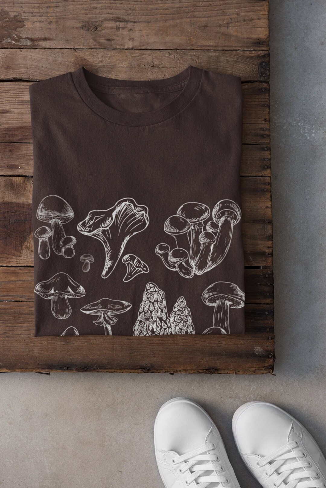 Mushroom Tshirt, Foraging Shirt, Grunge Clothing, Cottagecore Shirt ...