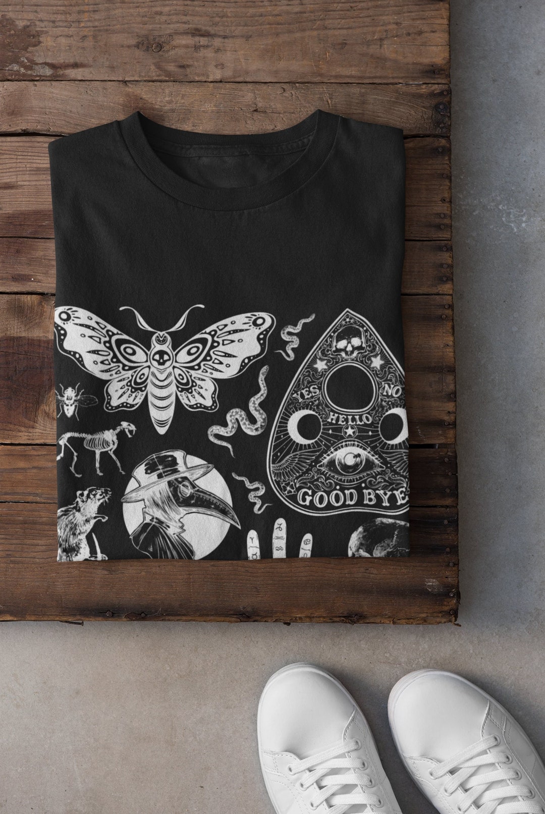 Dark Cottagecore Clothing,skulls Tshirt,dark Clothing,grunge Clothing ...