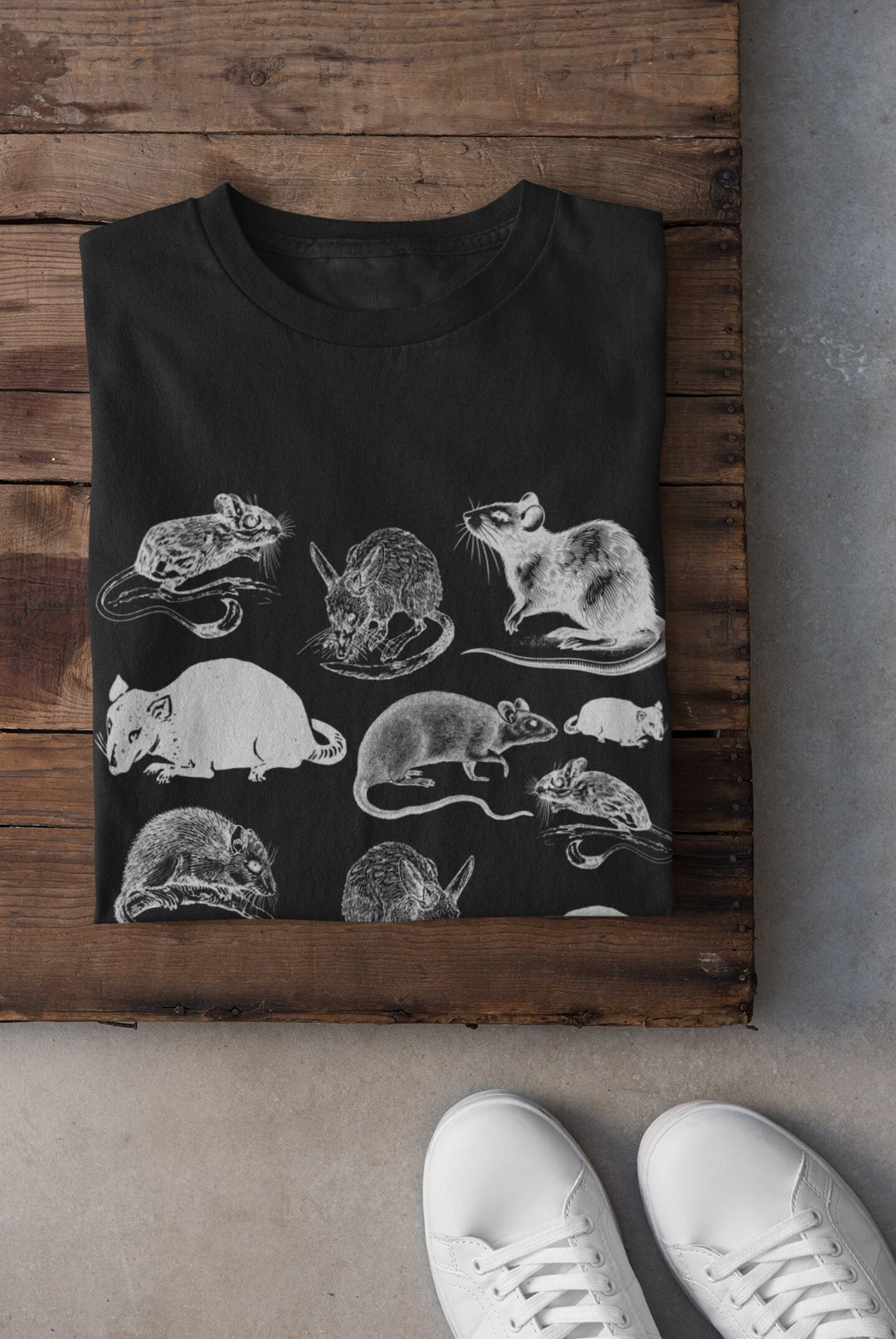 Alternative Goth Rats Shirt, Y2K Goblincore Graphic Tshirt, Unisex ...