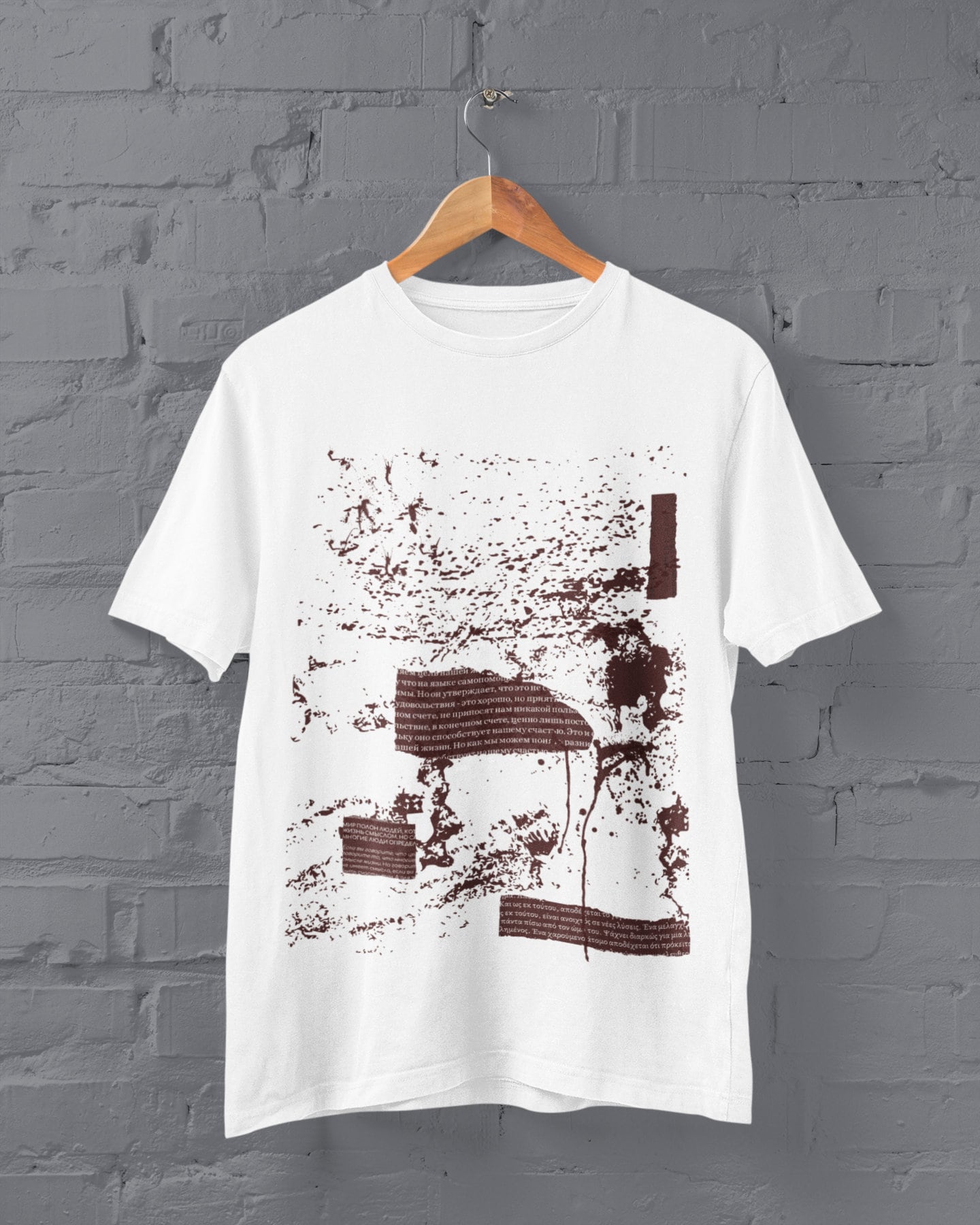 Grunge Paint Splatter Shirt, Y2k Clothing, Alt Clothing, Harajuku ...