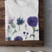 Thistles Botanical Shirt, Wildflower Shirt, Garden Shirt, Wildflower ...