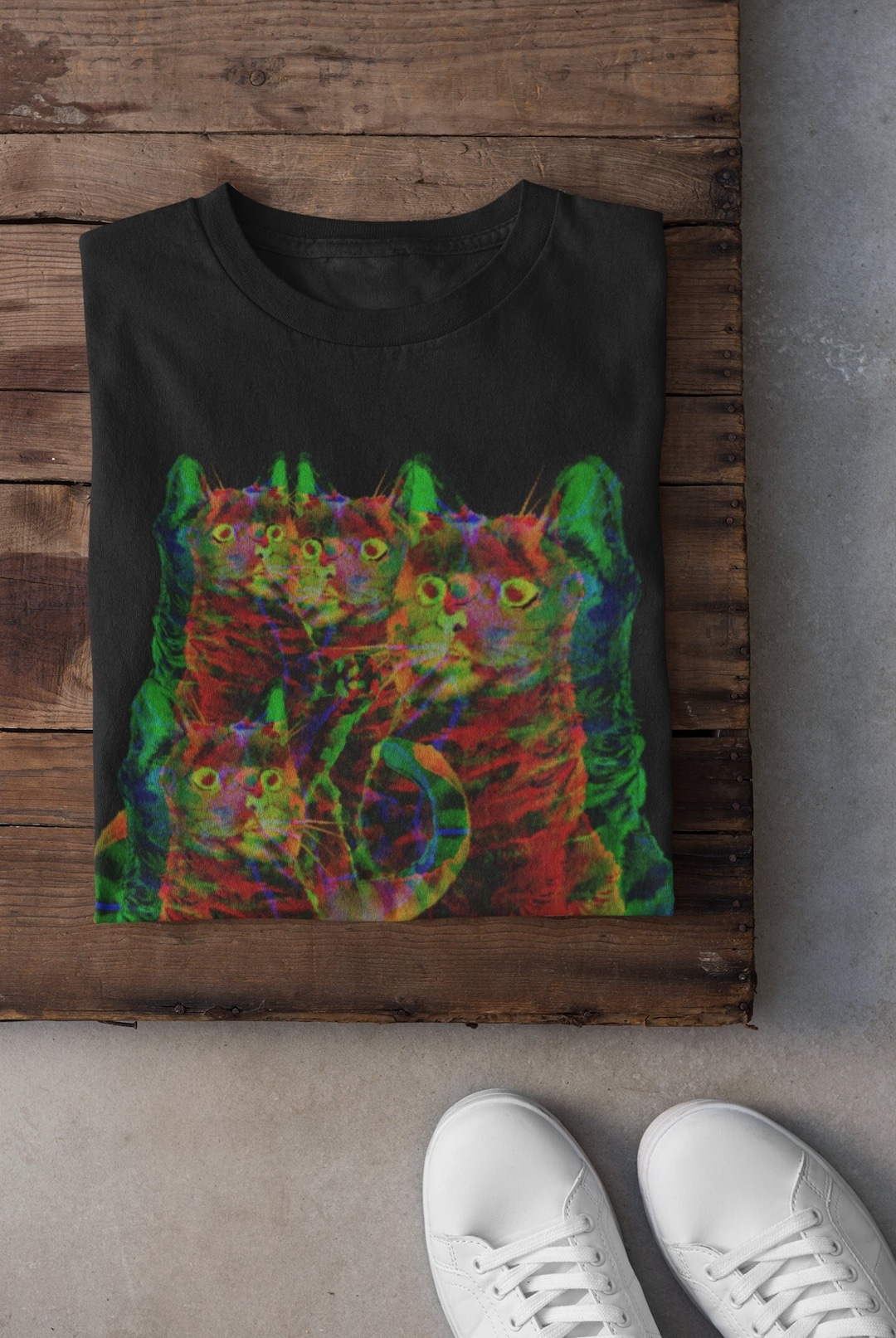 Goth Cat Shirt, Weirdcore Clowncore Clothing, Weird Cats Tshirts ...