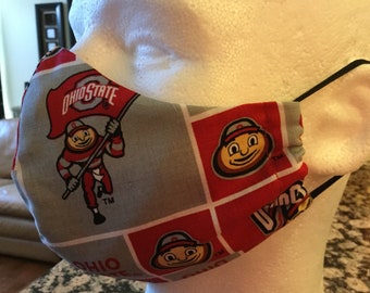 Ohio State Face Mask | Etsy