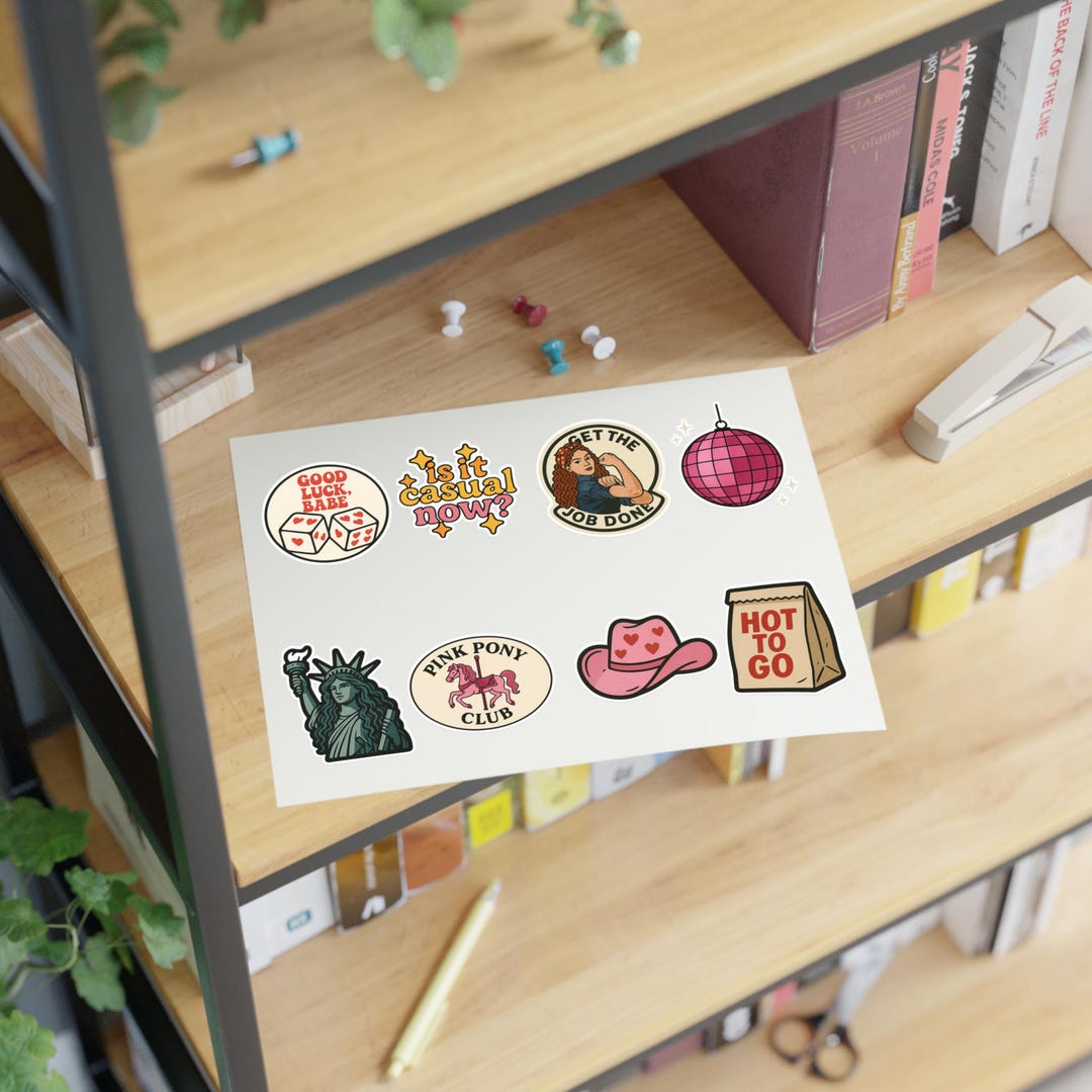Chappell Roan Sticker Sheets: Vinyl Decals, Trendy Designs - Etsy