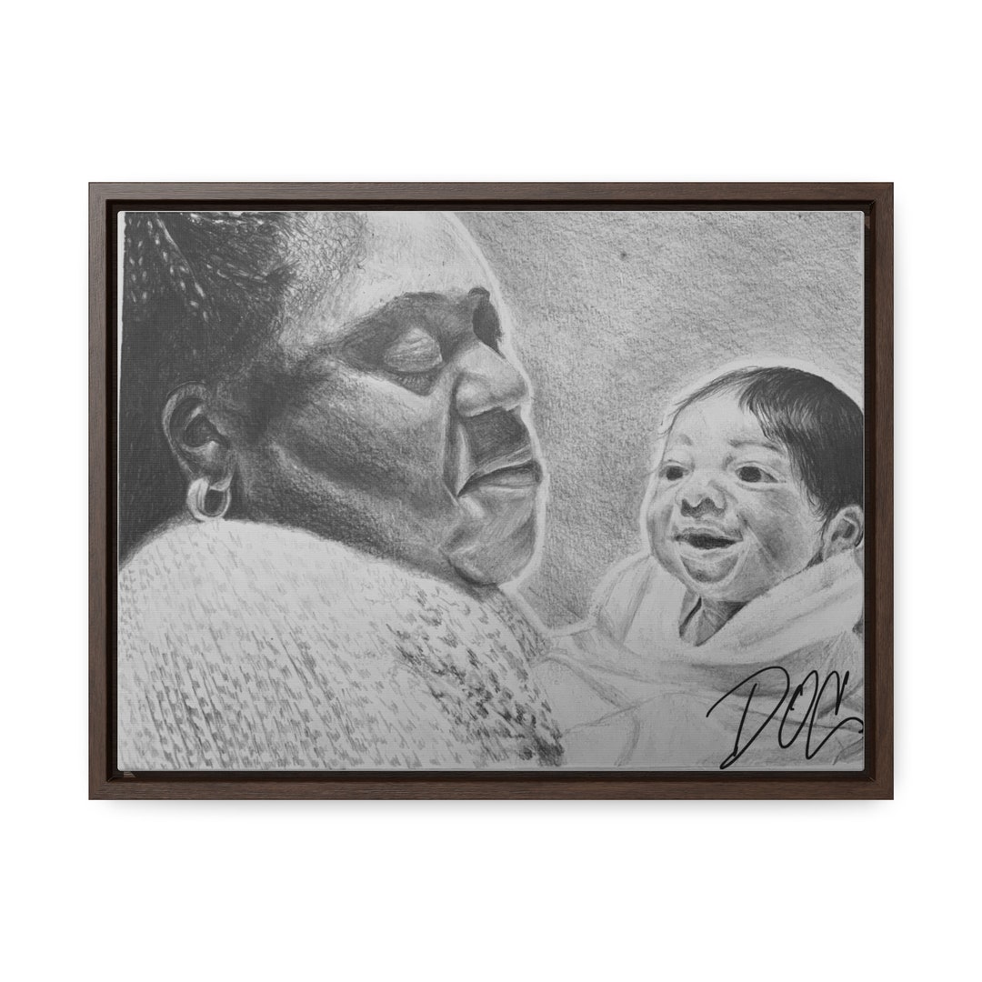 Baby's First Smile Gallery Canvas Wraps, Horizontal Frame - Etsy