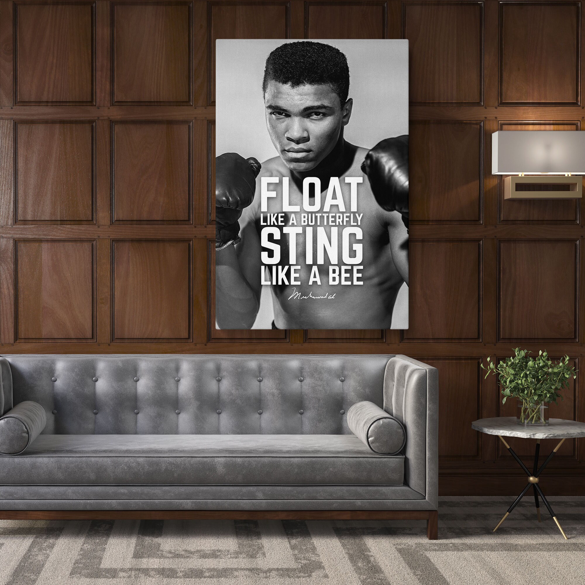Muhammad Ali Inspirational Quotes Muhammad Ali Poster - Etsy