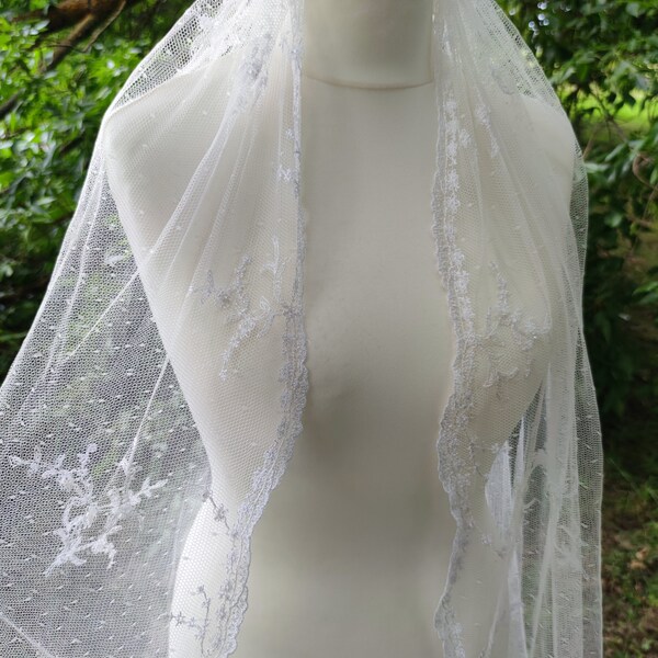 Antique Lace Veil - Etsy
