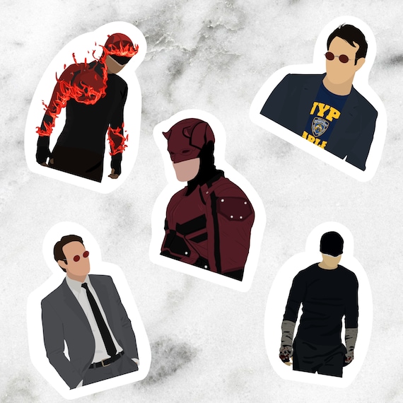 Daredevil Sticker Pack | Etsy