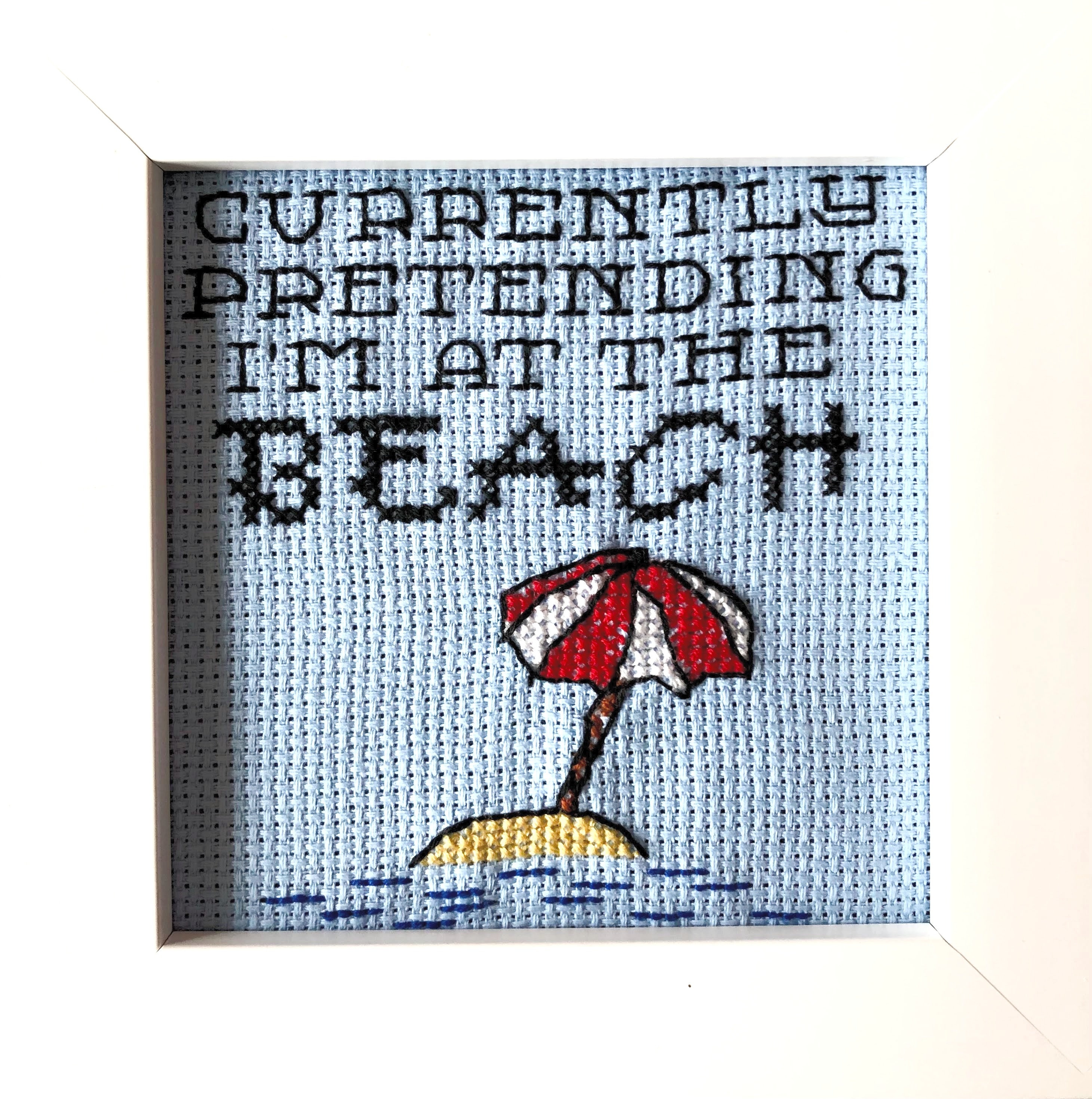 Currently Pretending Im At The Beach Etsy