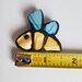 Mosaic Bee Magnets, Cute Bee Fridge Magnets, Unique Locker Magnets ...