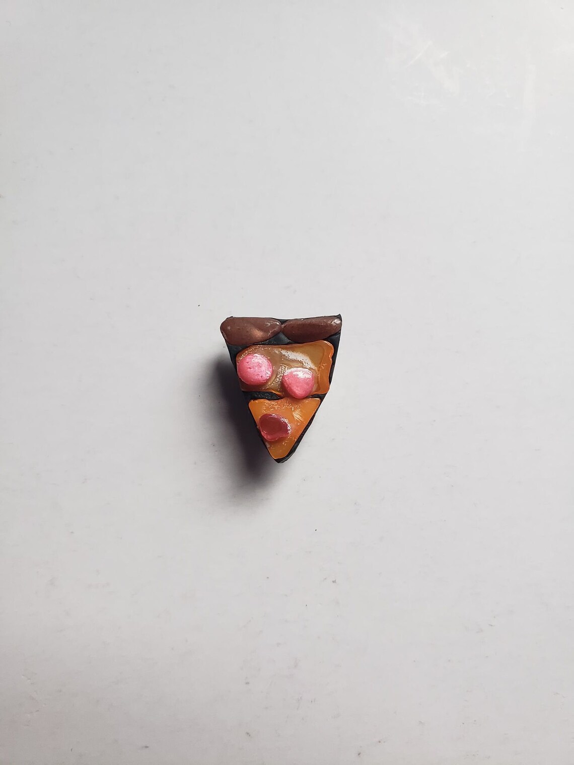 Mosaic Pizza Magnet Pepperoni Pizza Fridge Magnet Unique - Etsy