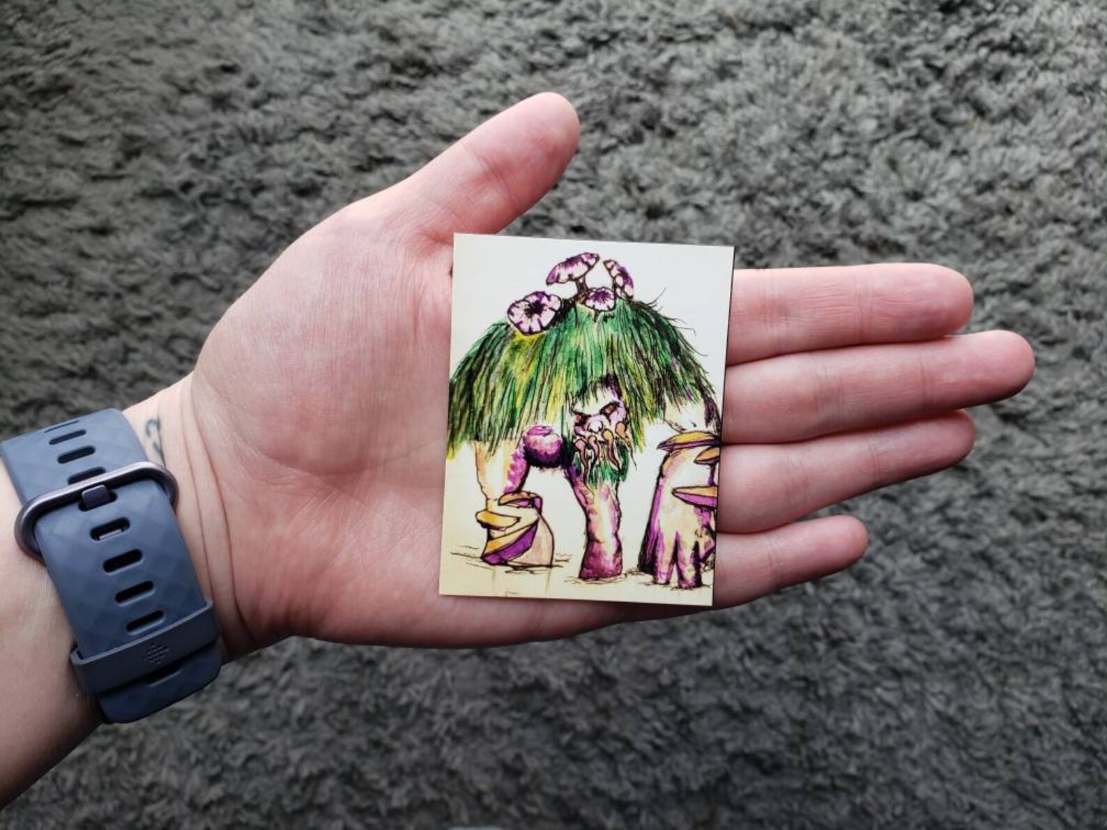 Fen Creeper Sticker Bog Beast Art Bog Creeper Art World of - Etsy