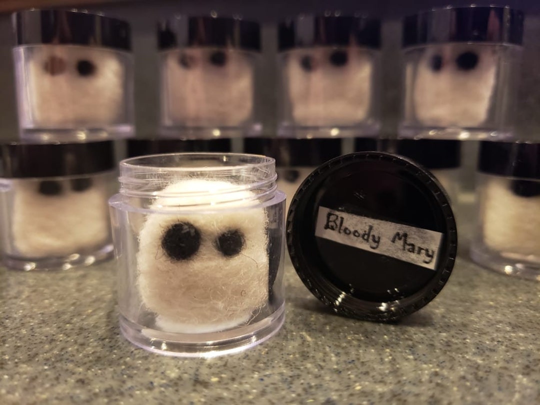 Adopt a Ghost, Tiny Ghost in a Jar, Cute Halloween Gift, Gift Basket ...