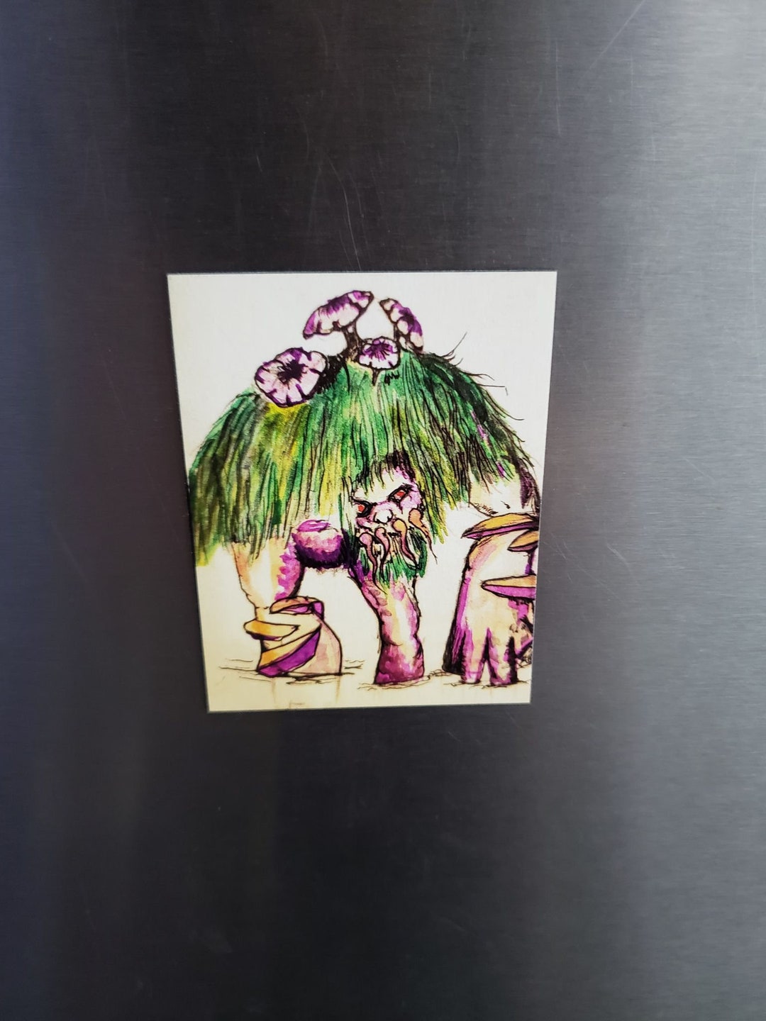 Fen Creeper Magnet, Bog Beast Art, Bog Creeper Magnet, World of ...