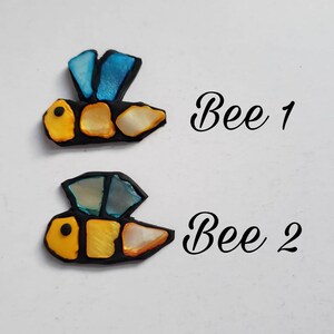 Mosaic Bee Magnets Cute Bee Fridge Magnets Unique Locker - Etsy