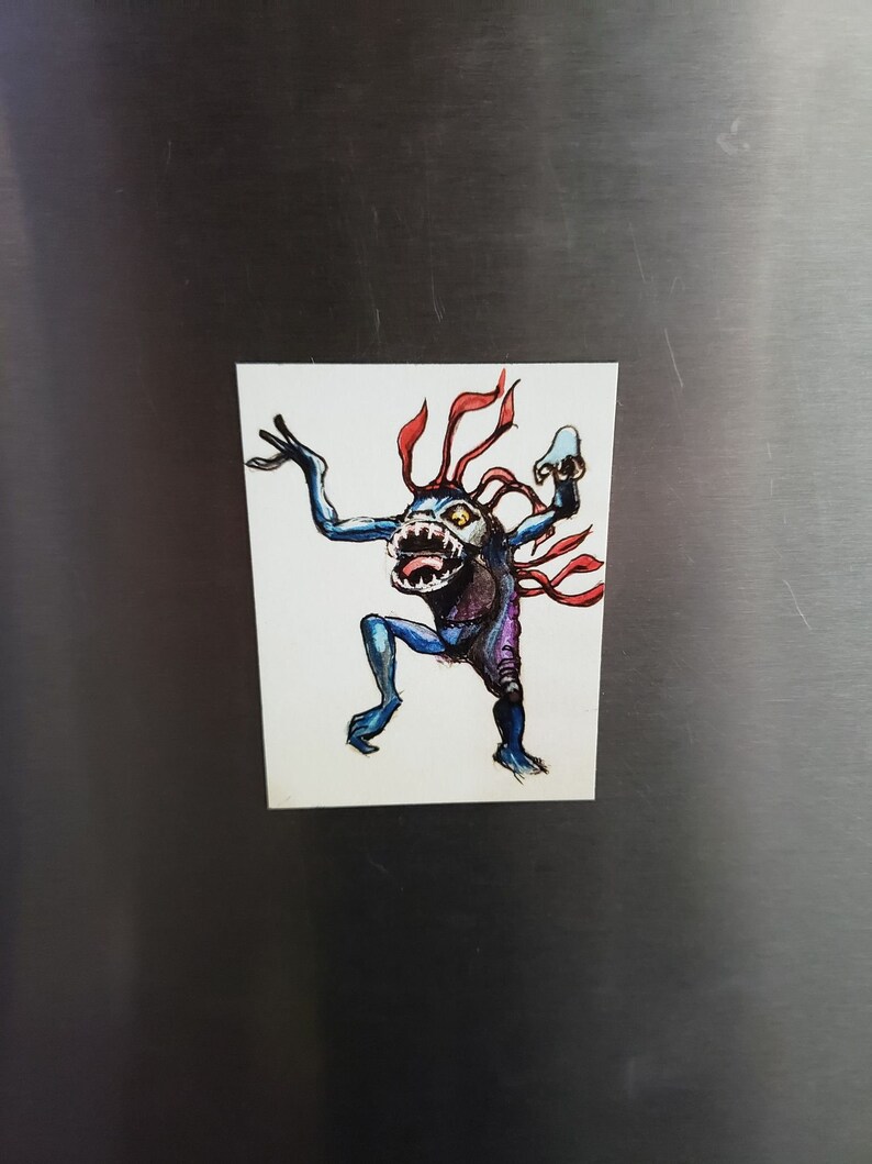 Murloc Fan Art Magnet World of Warcraft Magnet WOW Magnet | Etsy