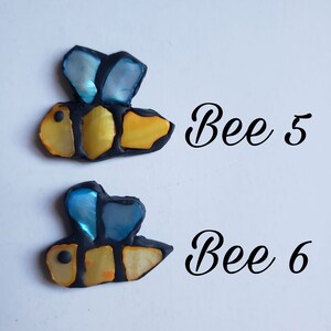 Mosaic Bee Magnets Cute Bee Fridge Magnets Unique Locker - Etsy