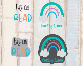 Book Corner Clip Art - Etsy