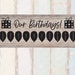 Our Birthdays Sign SVG - School Birthday Board SVG - Classroom ...