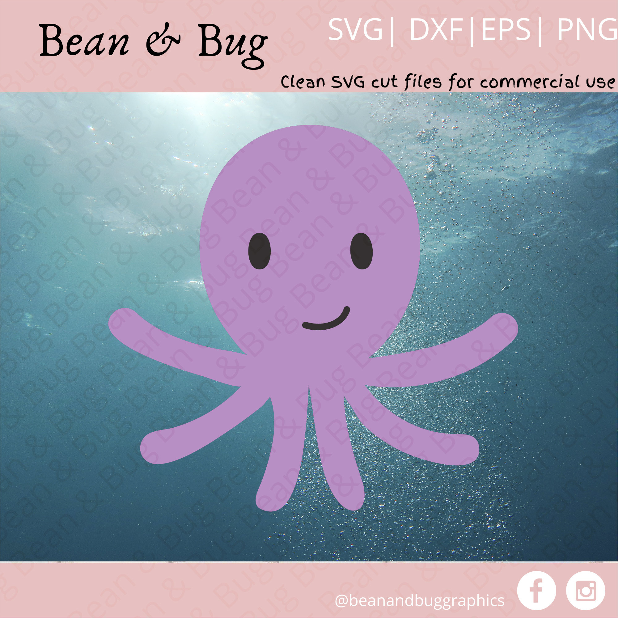 Octopus SVG - Ocean Animals Activity - Octopus Shirt - Octopus Mug ...