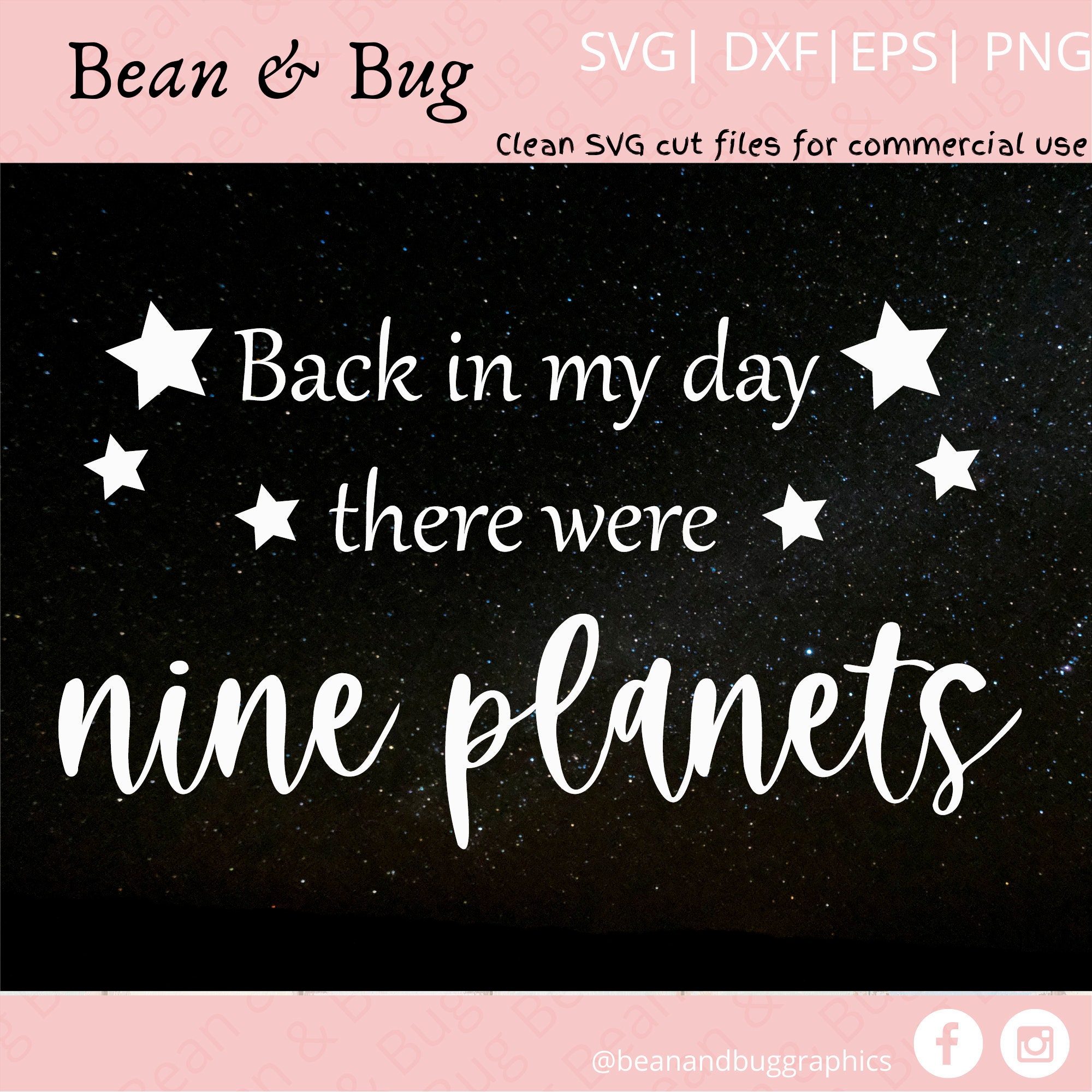 Nine Planets And Pluto