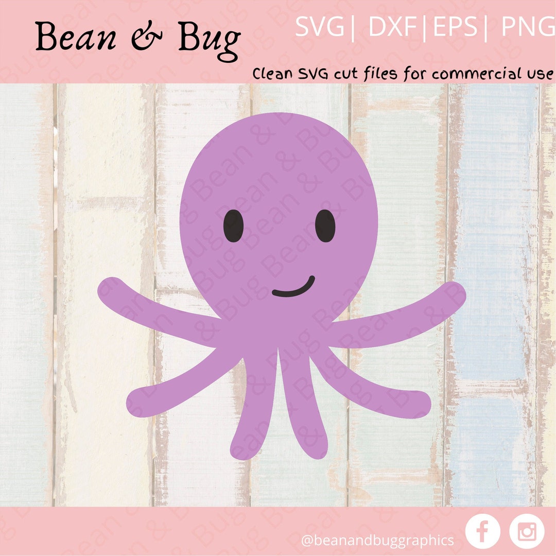 Octopus SVG - Ocean Animals Activity - Octopus Shirt - Octopus Mug ...