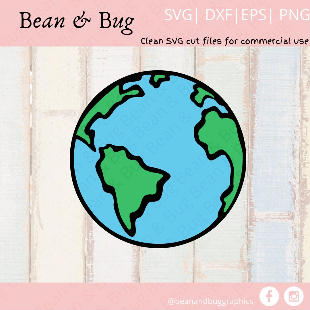 Earth SVG - Planets SVG - Solar System SVG - Space Cut File - Space ...