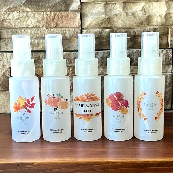 Personalized Wedding Favors for Fall Weddings - Etsy