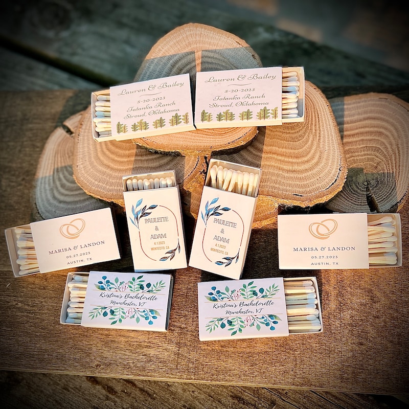 Custom Matchboxes - Etsy