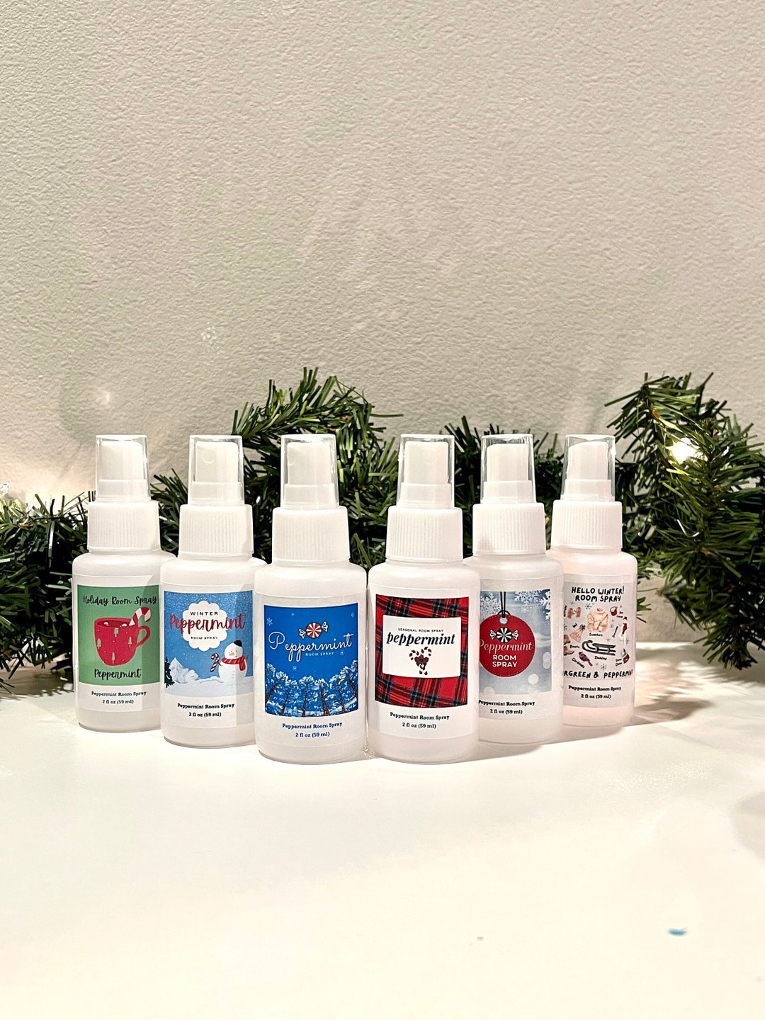 Peppermint Room Spray Relaxing Christmas Aroma Christmas Scent for ...