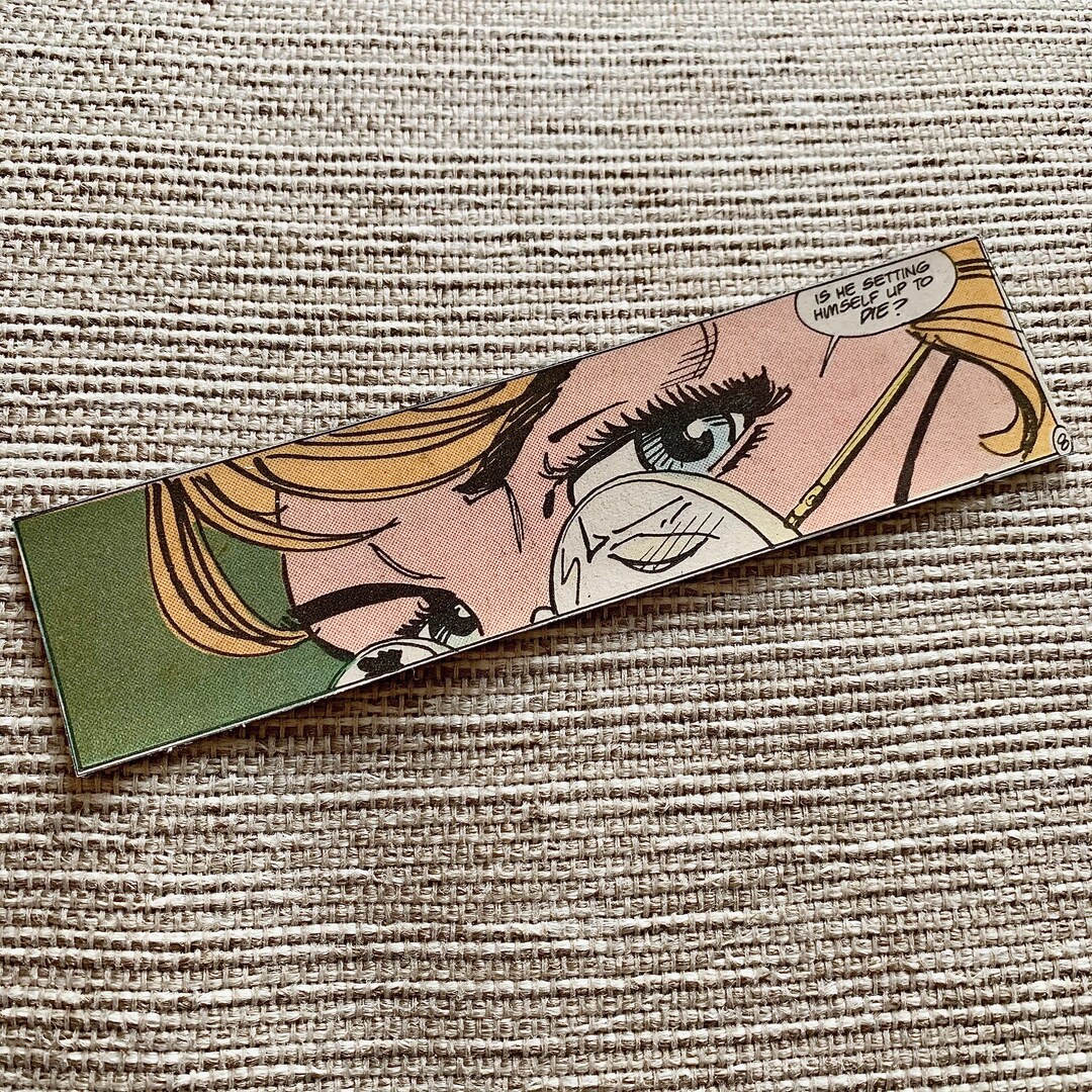 Vintage Comic Book Lady With Glasses Graphic Art Magnet - Etsy