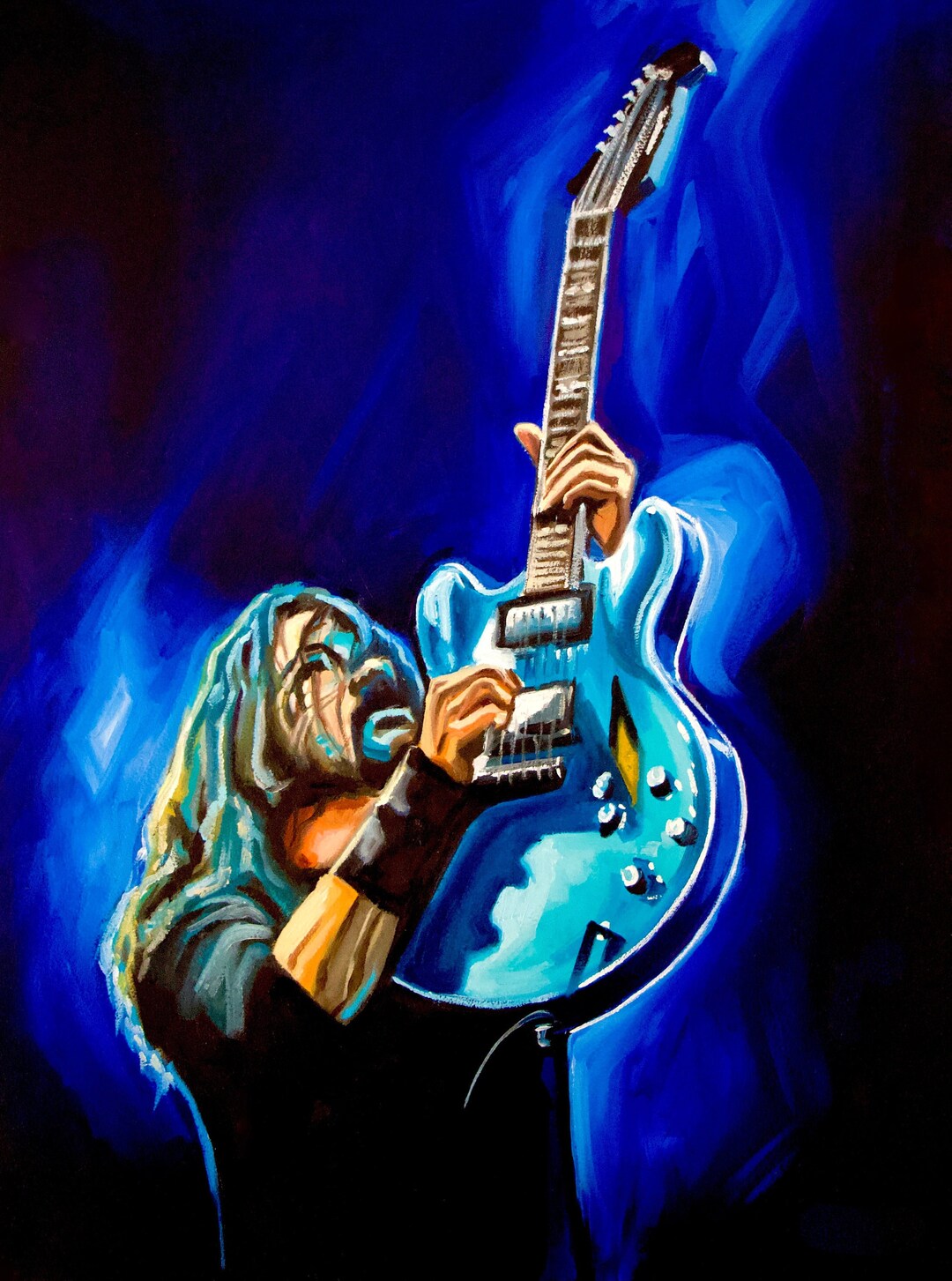 Dave Grohl Limited Edition Print | Giclée Print | Musical Legend | Foo ...