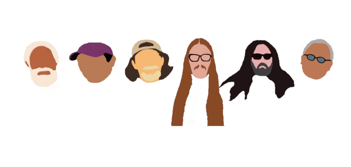 Widespread Panic Stickers - Faces - Vinyl - Etsy