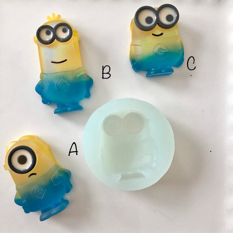 Minions Silicone Mold for Resin Minions Mold Silicone - Etsy