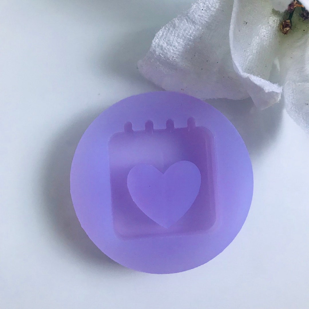 Calendar Shaker Mold Calendar Silicone Mold for Resin - Etsy
