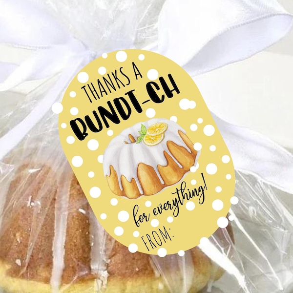 Thanks a Bundt - Etsy