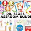 Dr Seuss Alphabet Posters Learn Your Abc's Alphabet Learning Signs ...