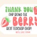 PRINTABLE Teacher Appreciation Tags BERRY Thank You the - Etsy