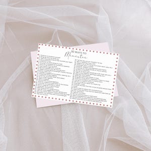 50 Ways to Minister, Relief Society Bookmark, Ministering Bookmark ...