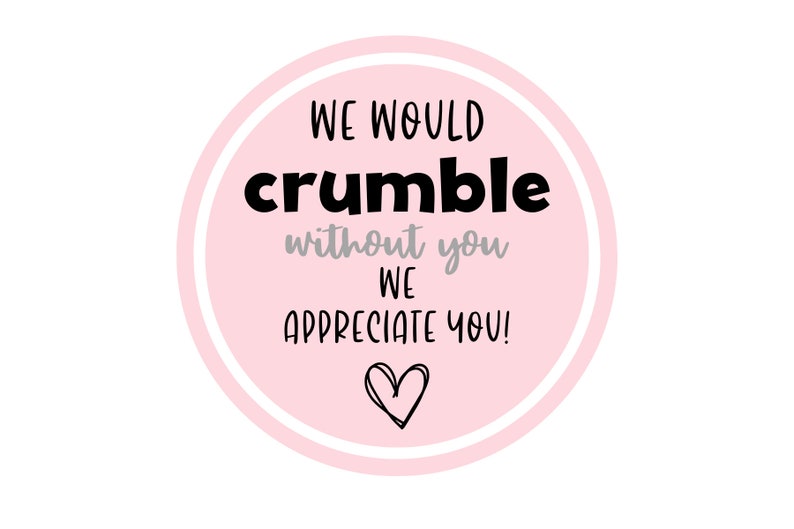 We Would Crumbl Without You Thank You Gift Box Teacher - Etsy