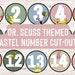 Dr Seuss Classroom NUMBERS| Learn to Count | Paster Dr. Seuss Classroom ...