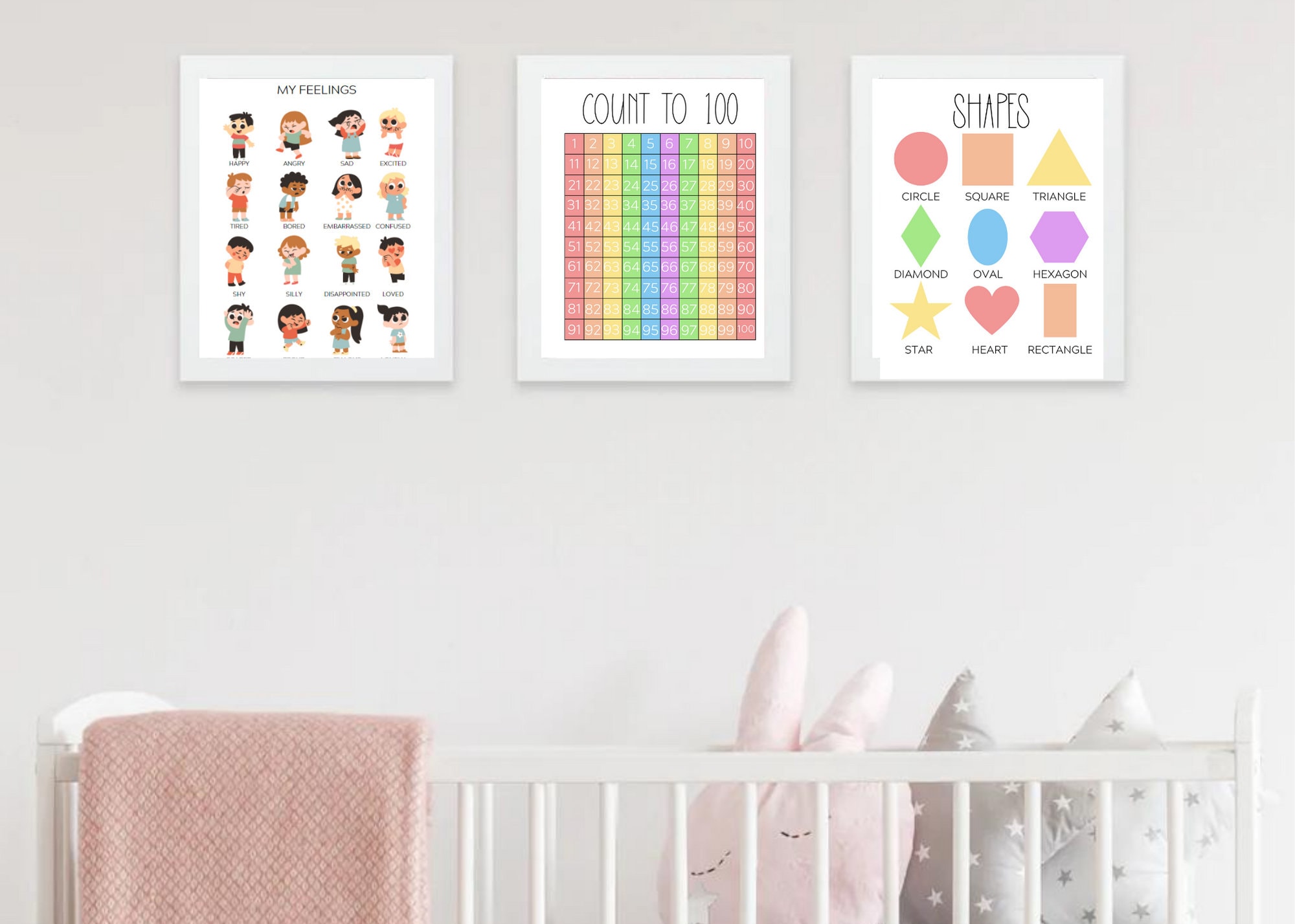 Printable Feelings Poster - Educational Emotional Chart - Instant ...