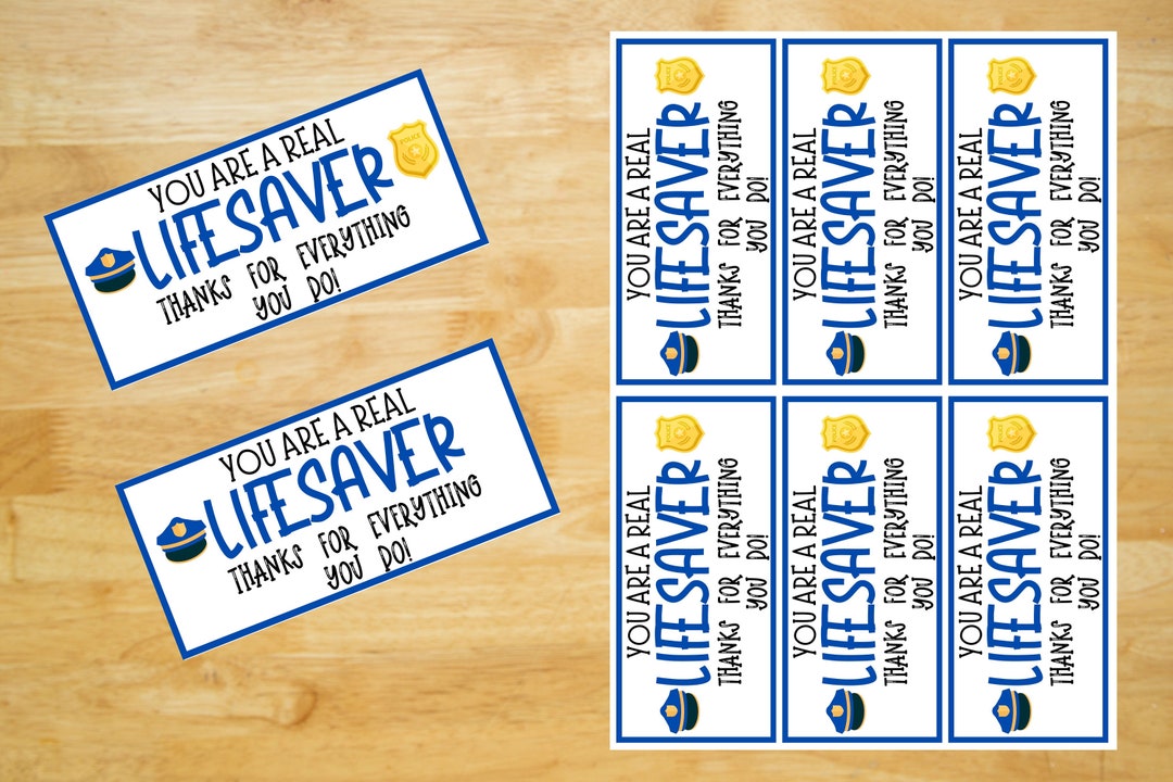PRINTABLE TAGS Teacher Appreciation, LIFESAVER Candy, You Are a ...