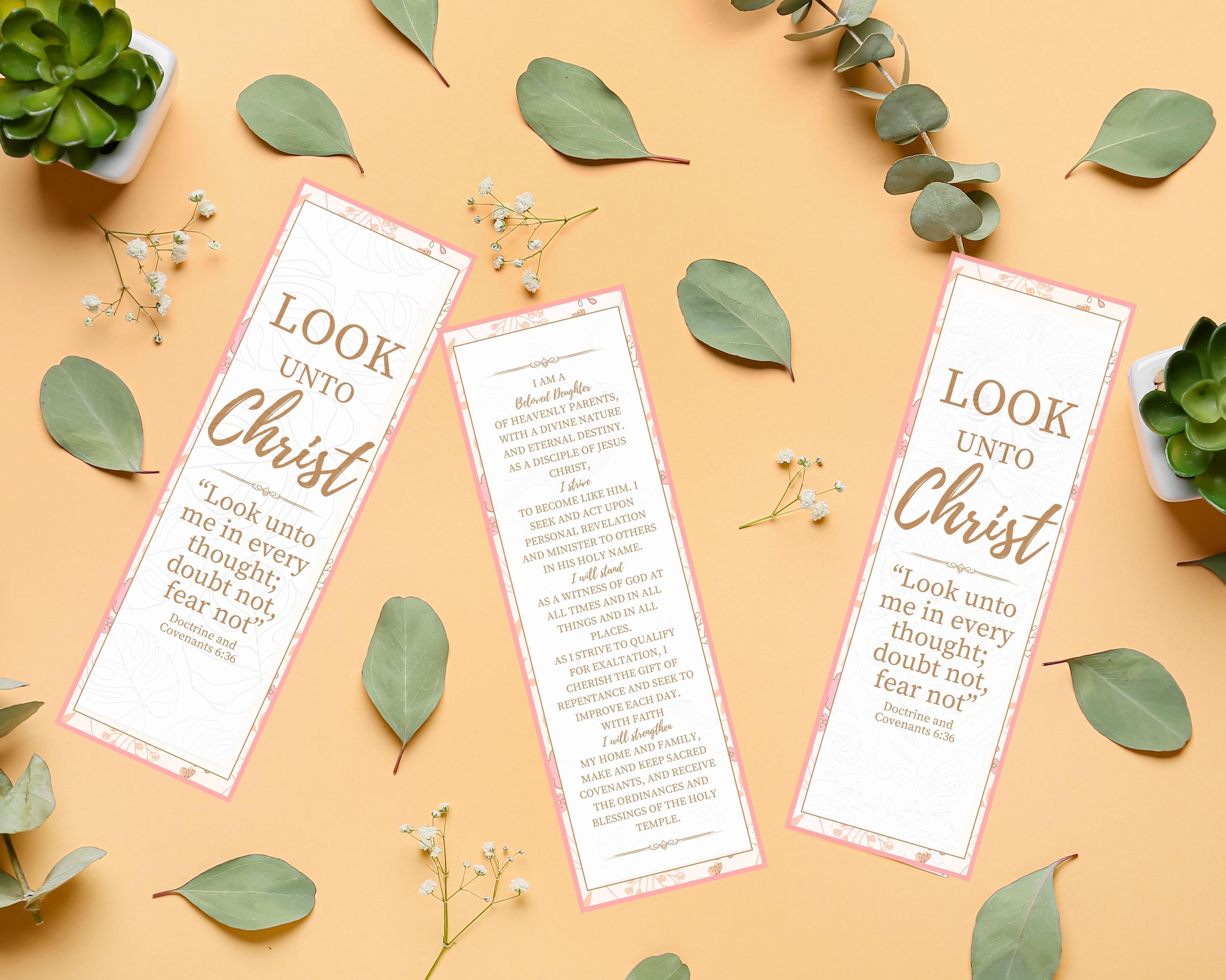 LDS Young Womens Theme Bookmark, Wildflower Young Women LDS Art ...