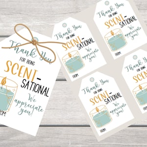 Teacher Appreciation - Scentsational - Candle Labels Design - Custom ...
