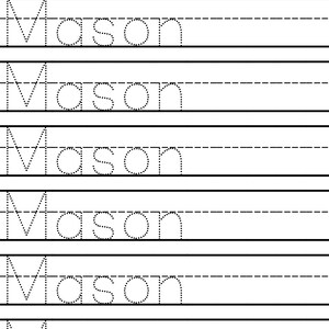 Custom Name Writing Practice | Name Handwriting Practice | Name Tracing ...