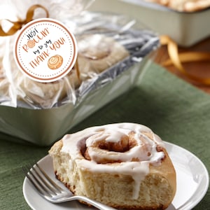 Cinnamon Roll Gift Tag - Punny Thank You Card, Thank You - Teacher ...