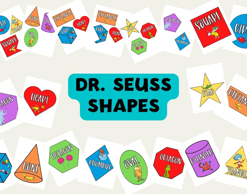 Dr Seuss Classroom Bundle, Dr Seuss Alphabet Posters, Learn to Count ...
