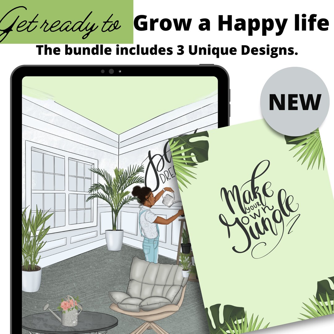 Nature-inspired Planner Dashboard Set: Botanical Organizer Pages for ...