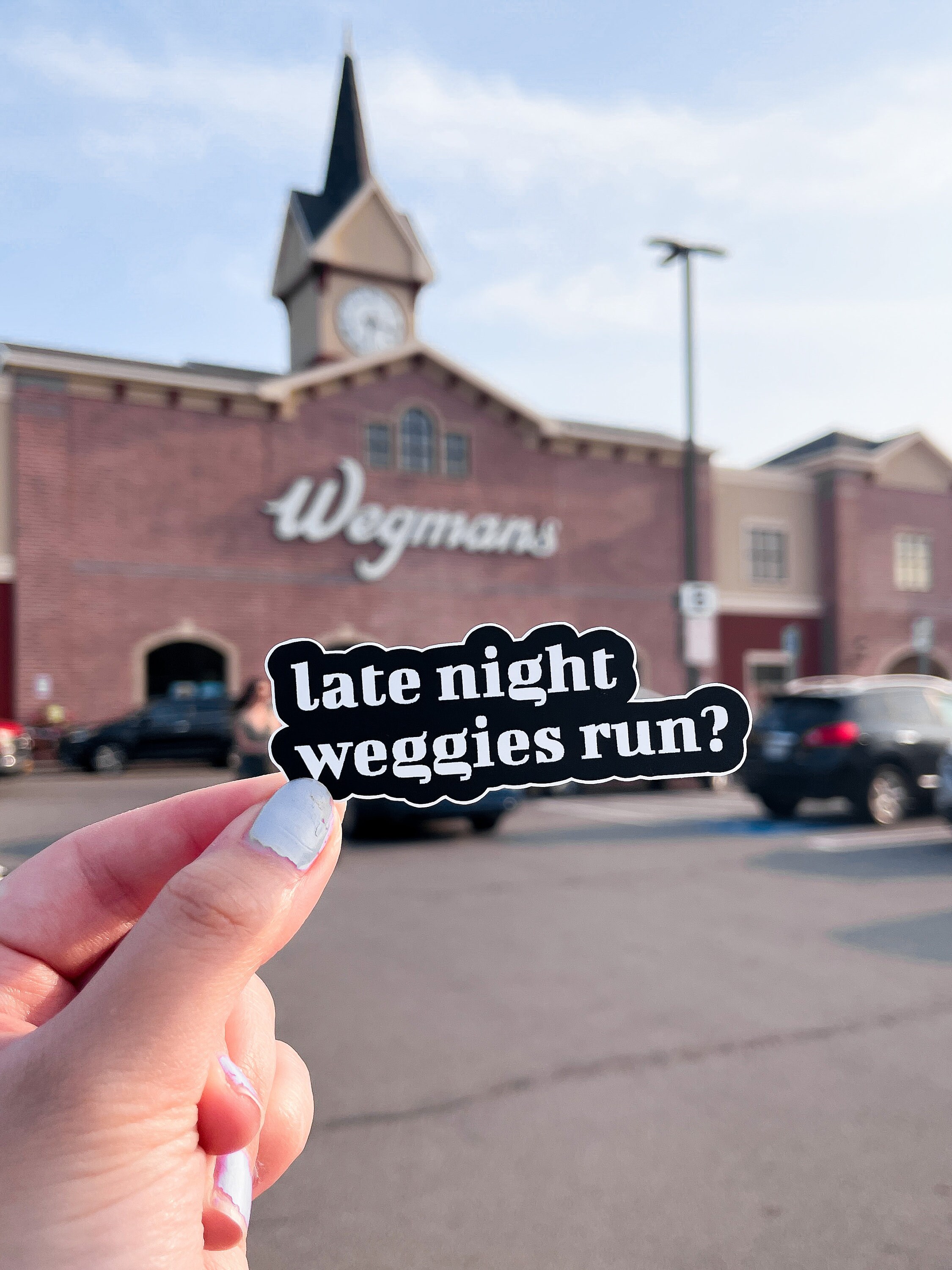 Weggies Run Sticker Wegmans Sticker Funny Sticker - Etsy